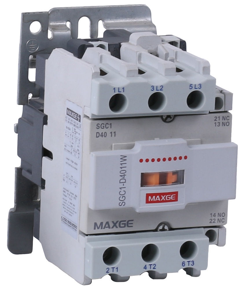 SGC1-DCC Contactores para control de motores hasta 45kW a 400V ...